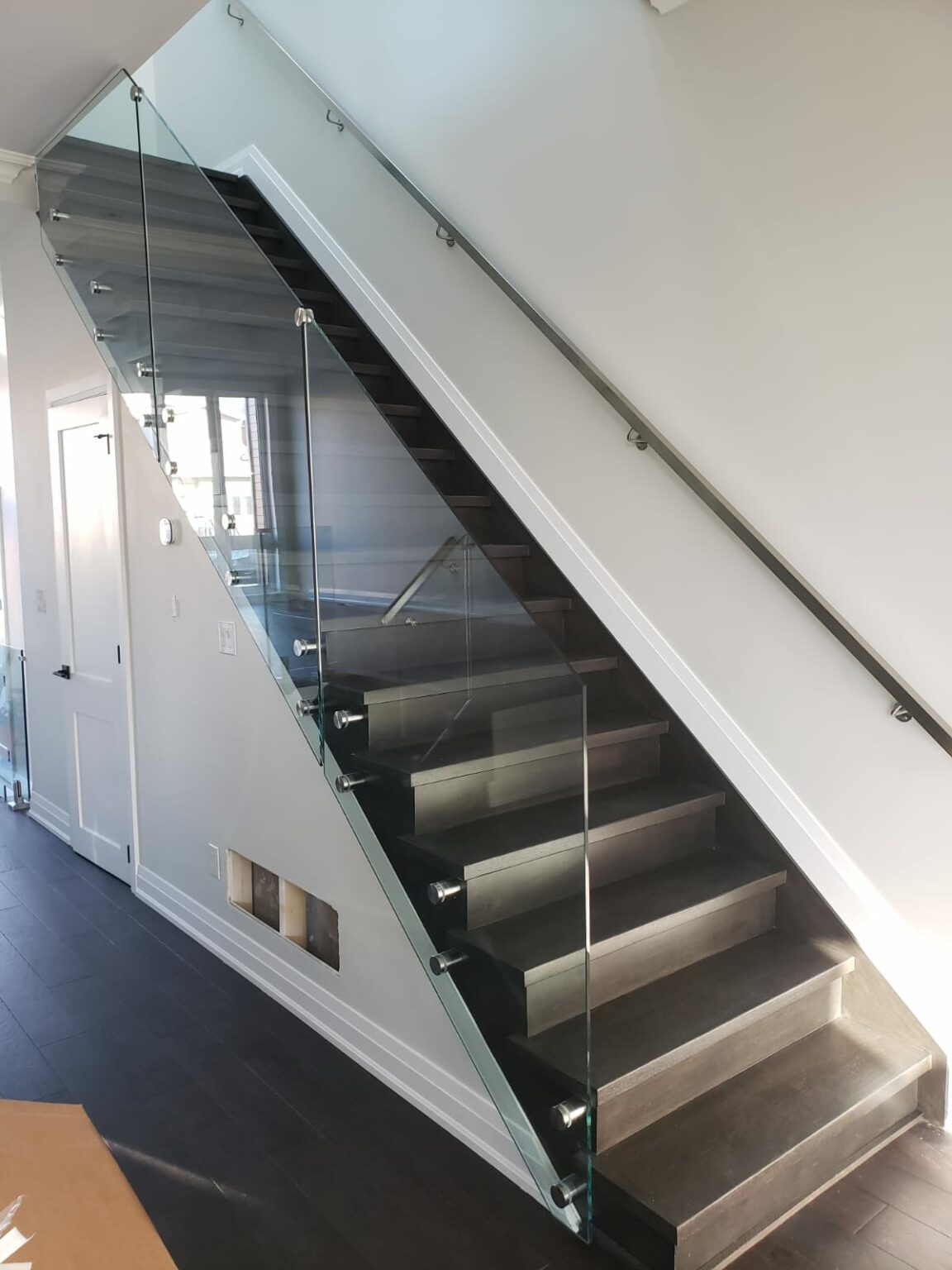 Best Interior Glass Stair Railing Installations in Toronto & GTA